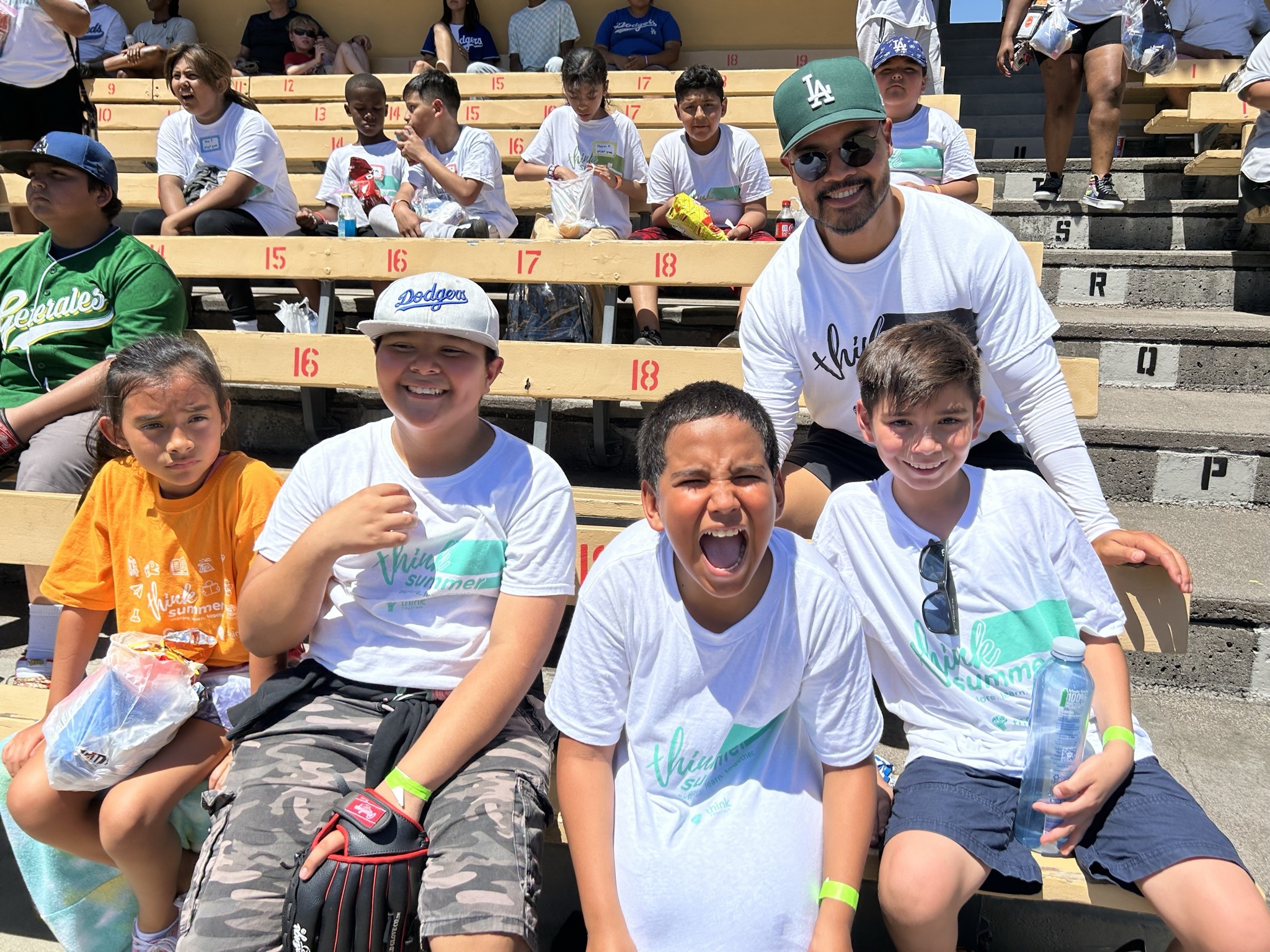 Think Together Students and Staff Cheer on the Boys in Blue - Think ...